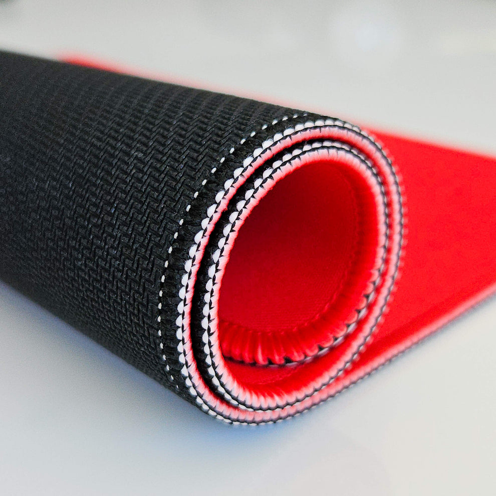 Red Mouse Pad - Premium Solid Colour Mouse Pad – Custom Mouse Pad
