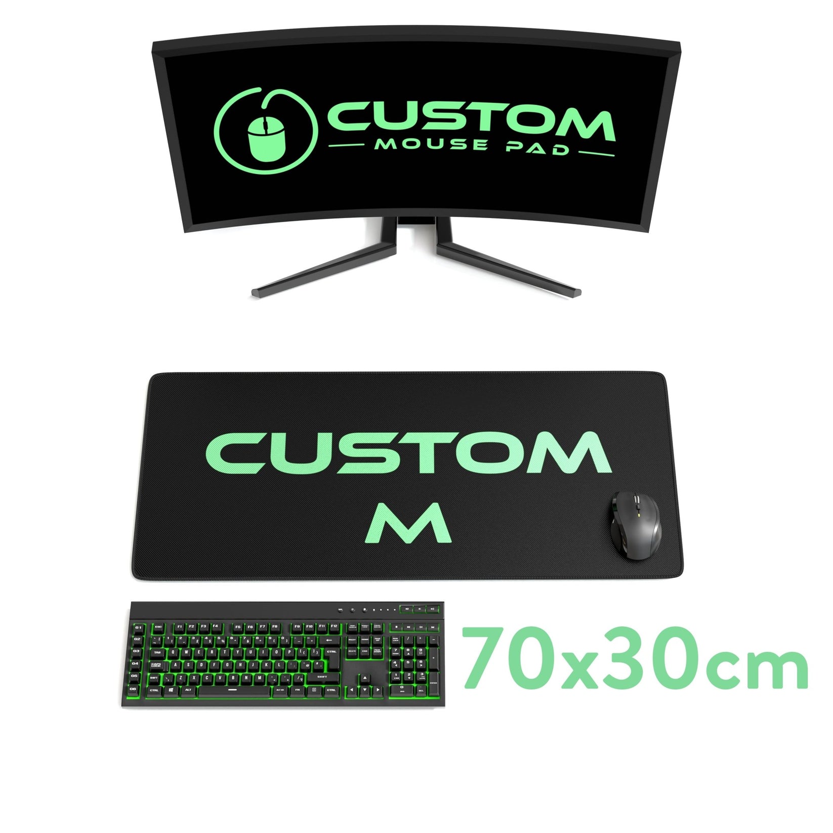 Medium Custom Mouse Pad - Personalized Gaming Mouse Pad